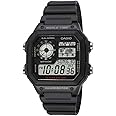 Amazon.com: Casio Men's Classic Japanese-Quartz Watch with Resin Strap, Black, 21 (Model ...