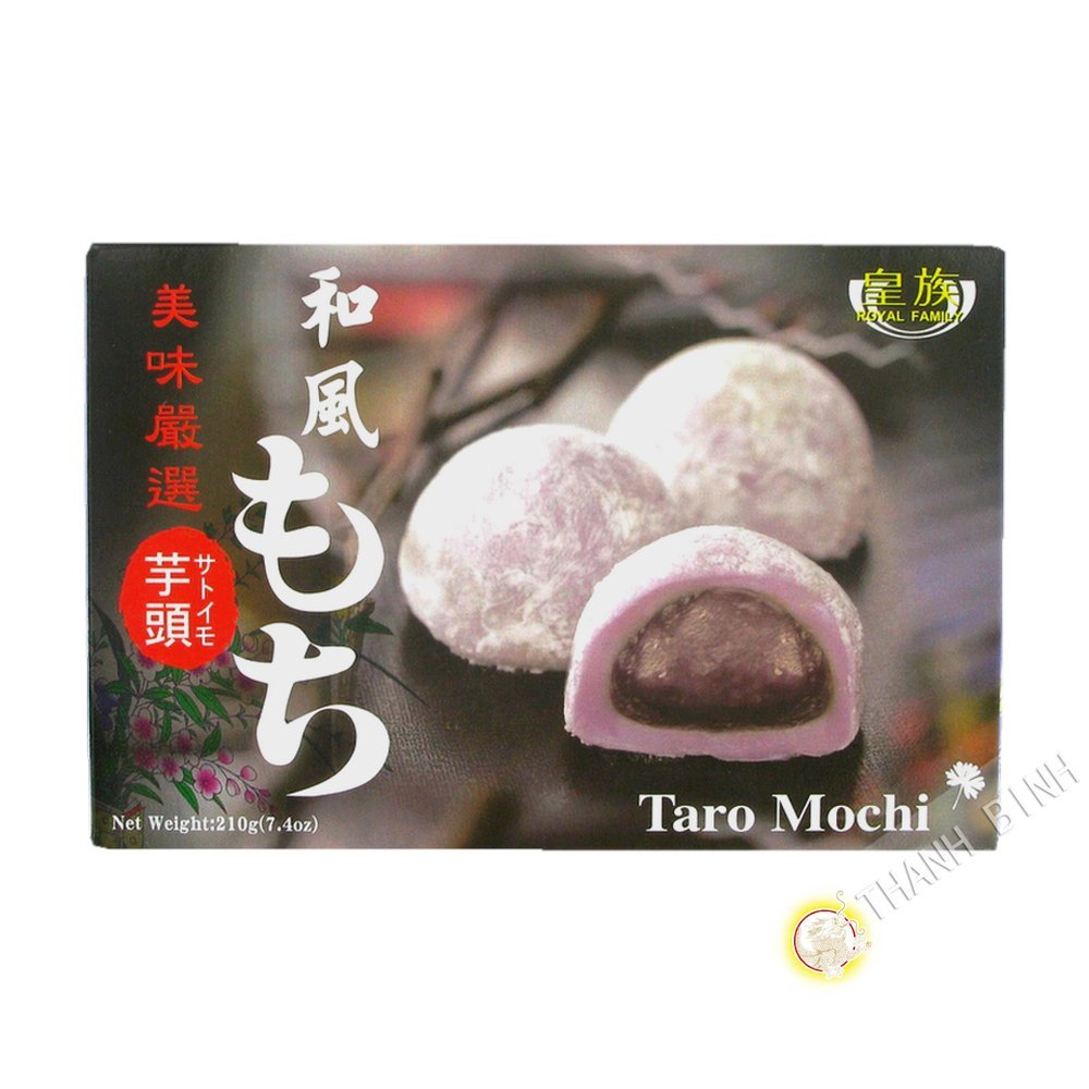 Mochi Dulce Japonés Sabor Taro - Royal Family 6 Piezas (210g.): Amazon.es: Alimentación y bebidas