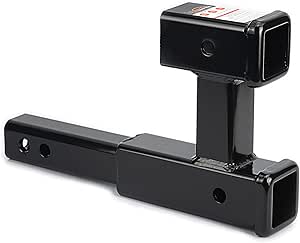 Amazon.com: HITOWMFG Dual Receiver Extender Trailer Towing Hitch ...