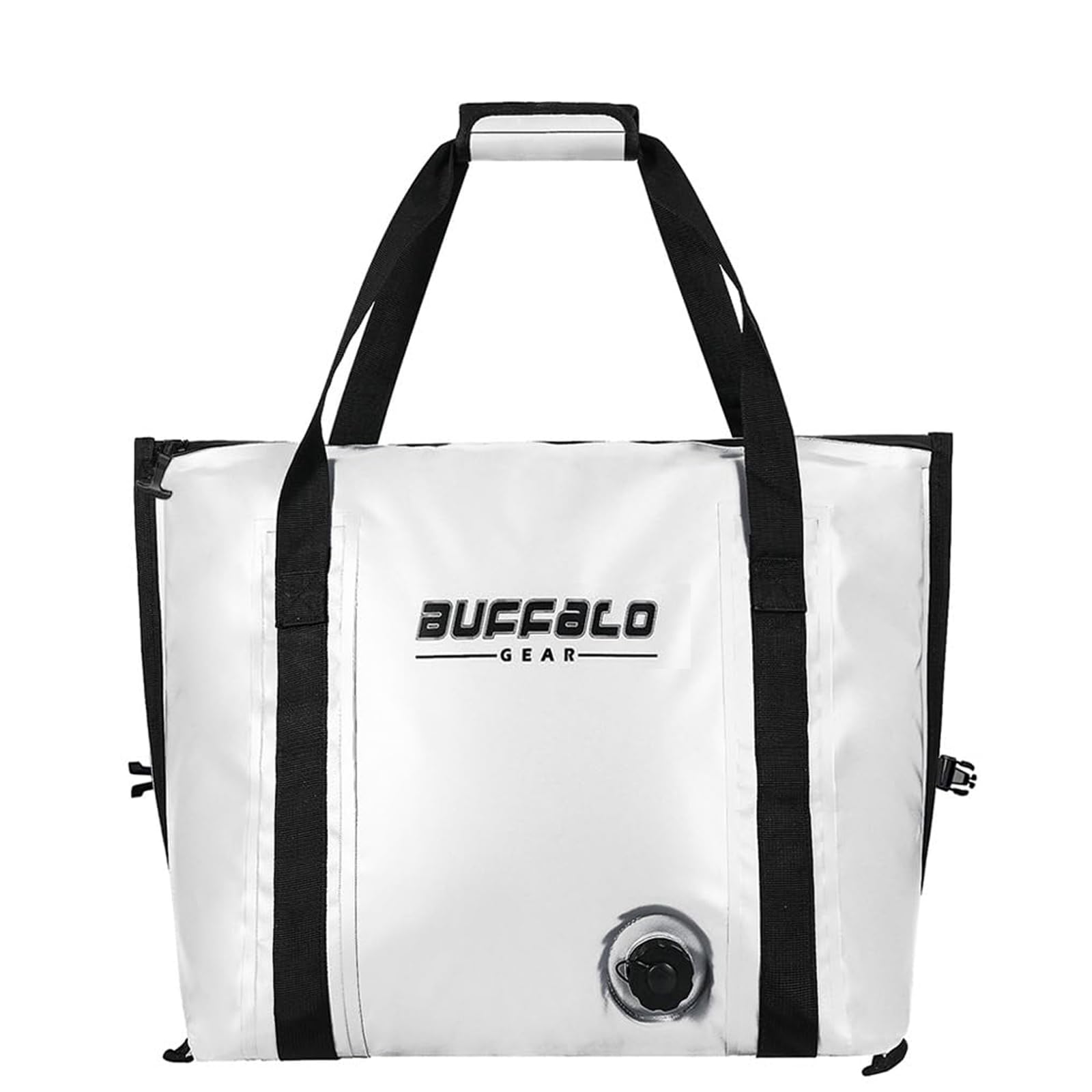 Buffalo Gear Insulated Fish Bag Cooler Flat Bottom-35L Waterproof Fish ...
