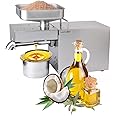 Amazon.com: Kitchen Oil Press Machine Electric Automatic Oil Press ...