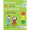 Big Chinese Coloring Book for Little Hands: 108 Pages of Fun Activities ...