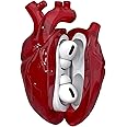 Amazon.com: Heart-Shaped Liquid Silicone Protective Case for AirPods ...