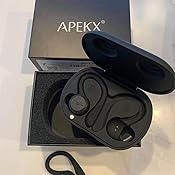 Sport Ergonomic Design Headphones APEKX True Wireless: Amazon.co.uk ...