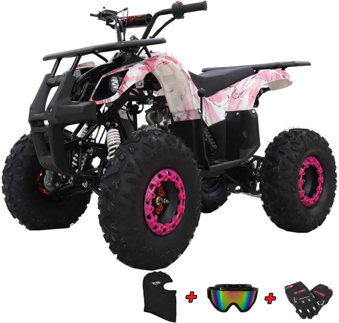Amazon.com: X-PRO Hawk 125 ATV Quad Youth 125cc ATV 4 Wheelers Youth 4 ...