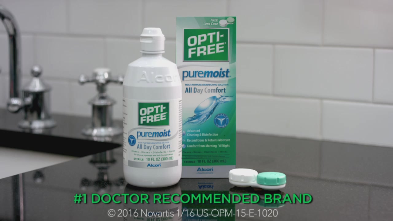 Watch How to Use OPTI-FREE Puremoist on Amazon Live