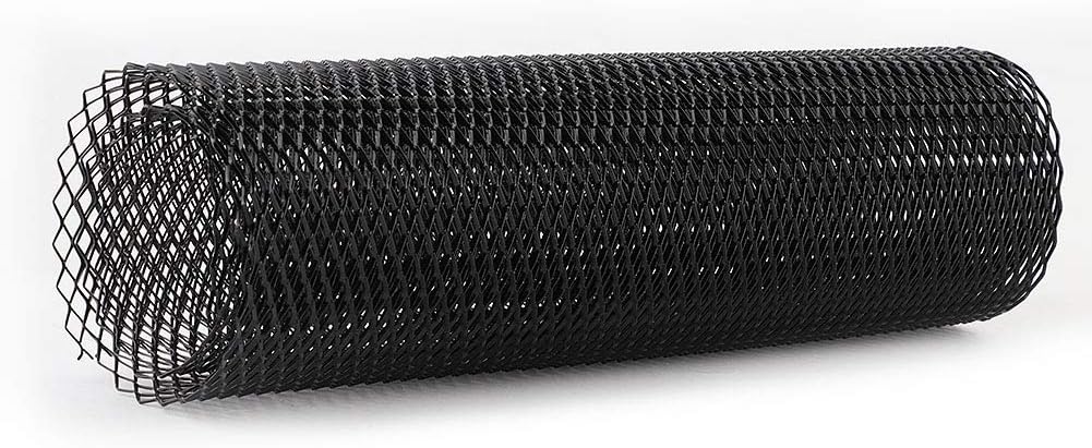 6x12mm Universal Aluminum Alloy Car Grille Mesh Net Grid Body Bumper ...