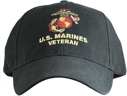 Amazon.com: United States Marine Corps Veteran Hat for Men ...