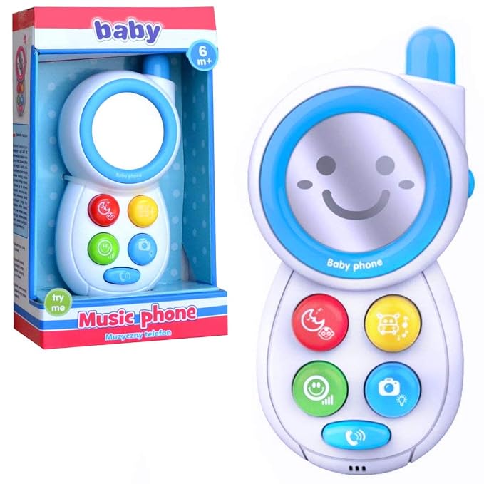 Baby Spielzeugtelefon Kinder Spieltelefon Babytelefon Babyphone mit ...