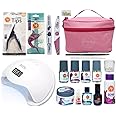 Mc Nails Kit Para Uñas Básico, Lámpara Uv, Pincel Y Más. : Amazon.com ...
