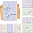 Amazon.com : 40 Sympathy Cards with Envelopes - Blank Inside Sympathy ...