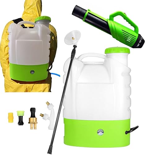 Mndrlin 4.2 Gallon Backpack Electrostatic Sprayer Battery-Powered ...