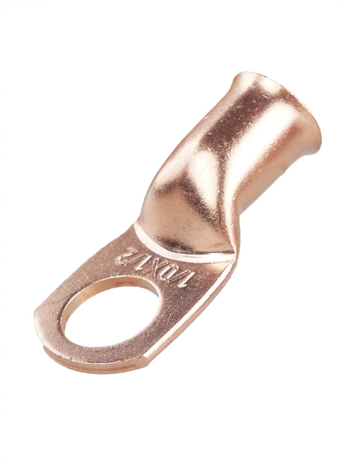 Welding Copper Cable Lugs 2 0 AWG Cable 1 2 Stud Eyelet Lug 5 Pack Welding Copper Cable Lugs 2 0 AWG Cable 1 2 Stud Eyelet Lug 5 Pack