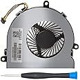 Amazon.com: MMOBIEL Laptop CPU Cooling Fan 4 Pin 4 Wire Replacement for HP 250 G4 255 G4 ...