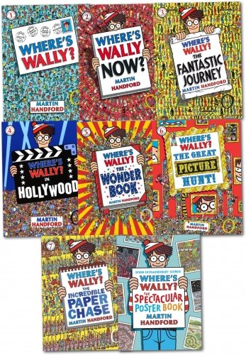 Buy Where's Wally Collection 8 Books Set By Martin Handford (Where's ...