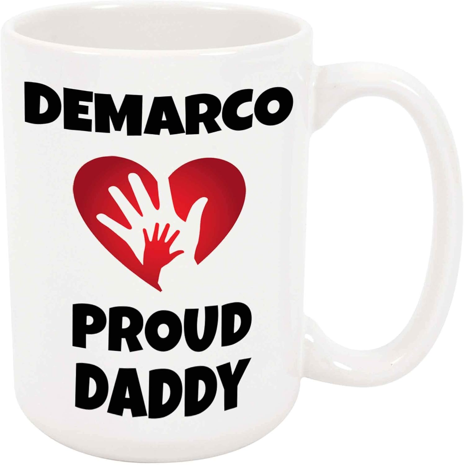 Amazon.com: Demarco Proud Daddy Coffee Mug: Kitchen & Dining