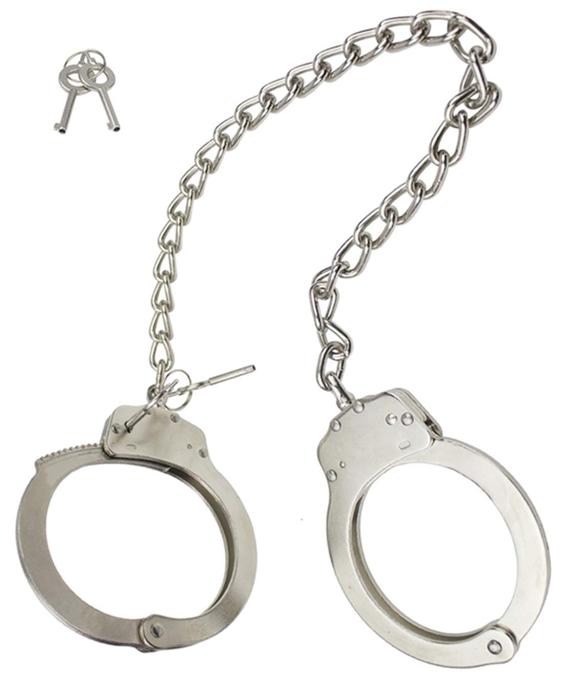 Mua Yoghourds Double Lock Handcuffs, Adjustable Heavy Duty Steel Wrist ...