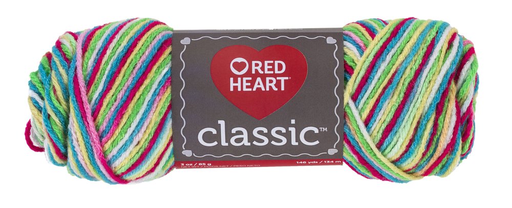 Buy Red Heart Classic Yarn, Rainbow Bright Online at desertcartKSA