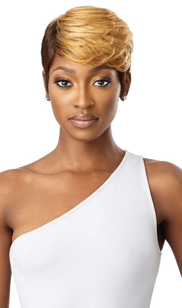 Amazon.com : Outre Duby Wig Human Hair Pre Bumped ELMINA (613) : Beauty