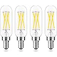 T8 Dimmable LED Bulbs Daylight, E12 Small Base, 4-Watt AIELIT Tubular Candelabra Light Bulb for ...
