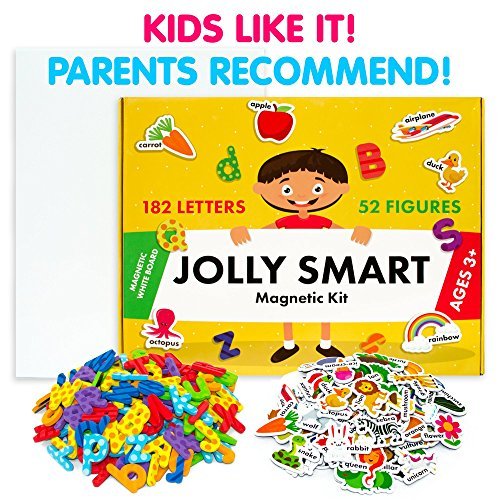 Alphabet Magnets - Magnetic Letters - ABC Magnets - 78 Foam Letters ...