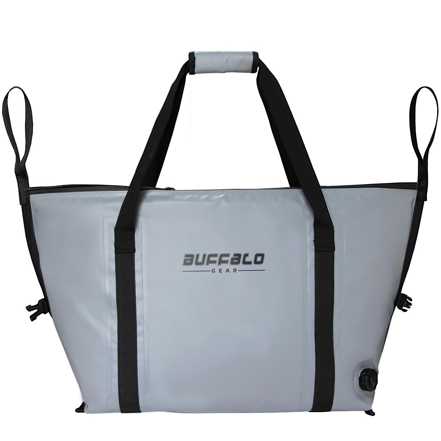 Buffalo Gear Insulated Fish Bag Cooler Flat Bottom-45QT Fishing Cooler ...