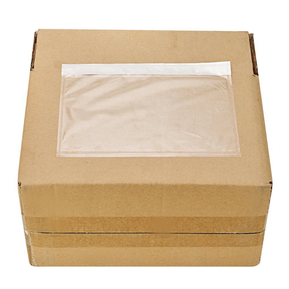 9527 Product 7.5" x 5.5" Clear Adhesive Top Loading Packing List ...