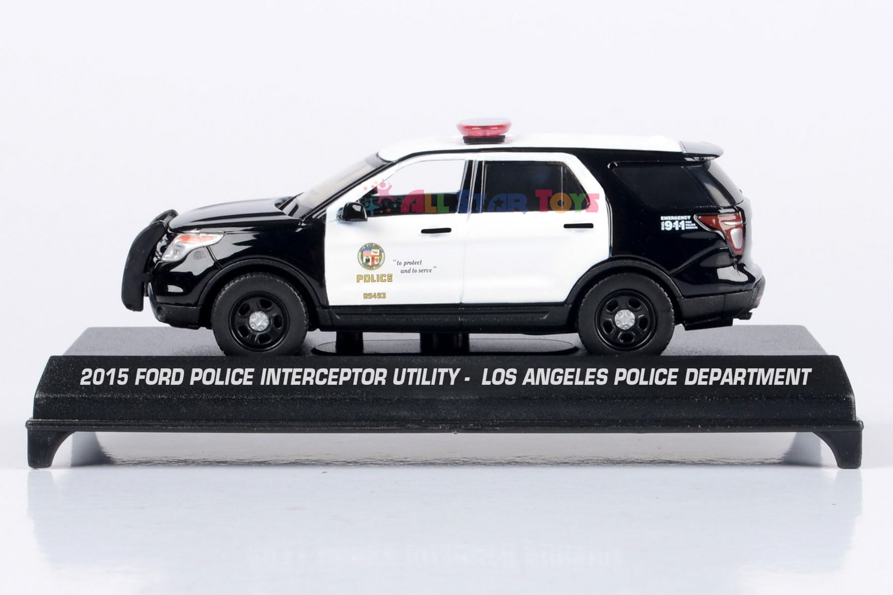 Mua Motormax 2015 Ford Police Interceptor Utility Black and White LAPD ...