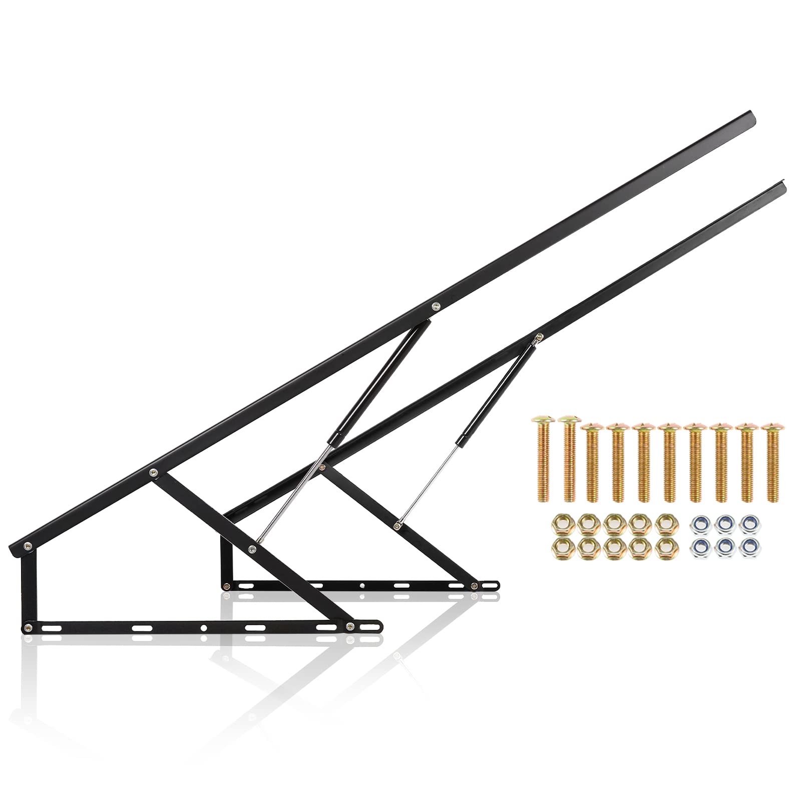 Dyna-Living Bed Lift Mechanism 4.6 FT Hydraulic Bed Lift Kit 90kg ...