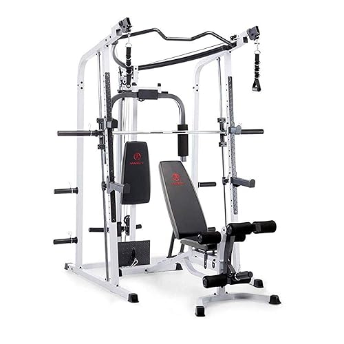 Marcy Pro Smith Cage Workout Machine Full Body Training Home Gym ...