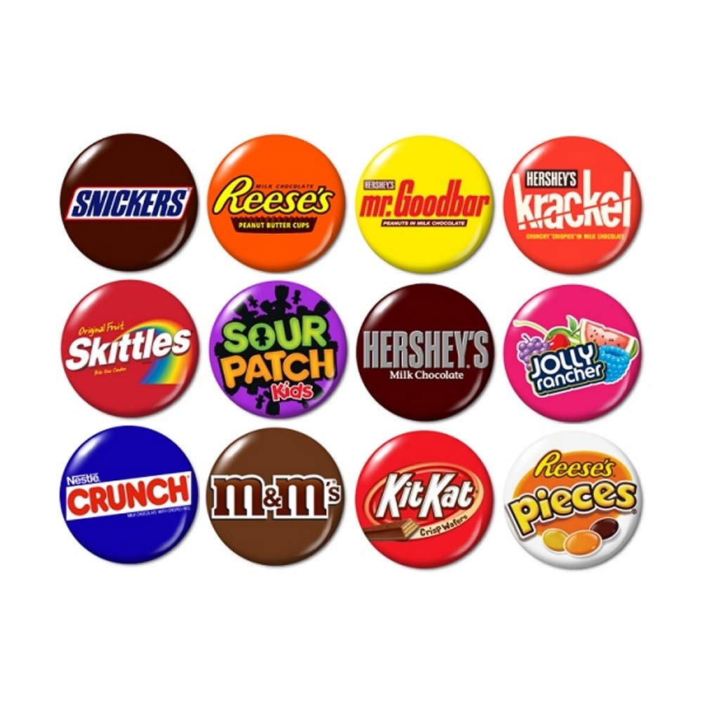Mua Candy Logo Buttons Pins (set #1) trên Amazon Mỹ chính hãng 2024 | Fado
