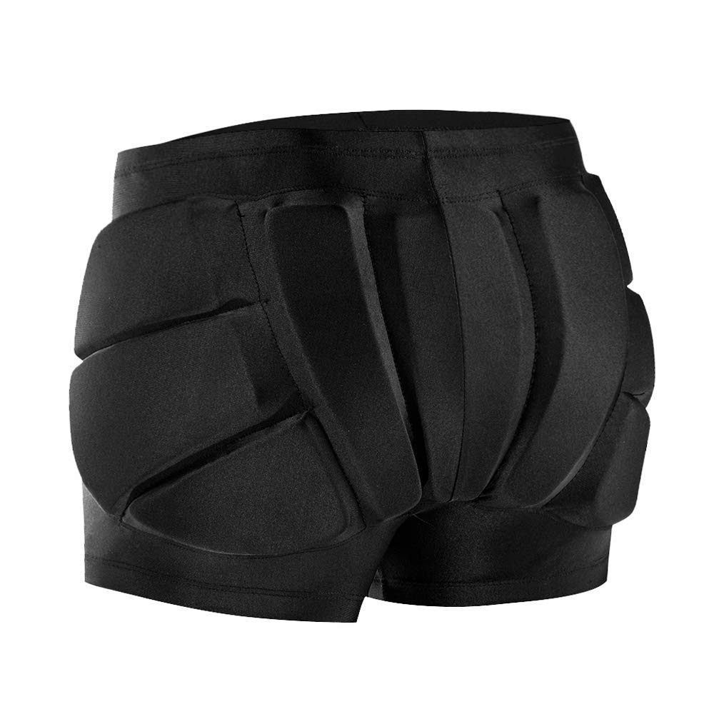 WOSAWE Adult Protective EVA Padded Shorts Hips Tailbone Protector ...