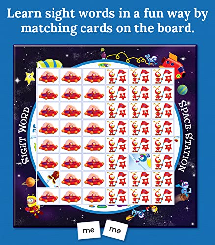 Key Education Sight Word Space Station Board Game Early Learning ...