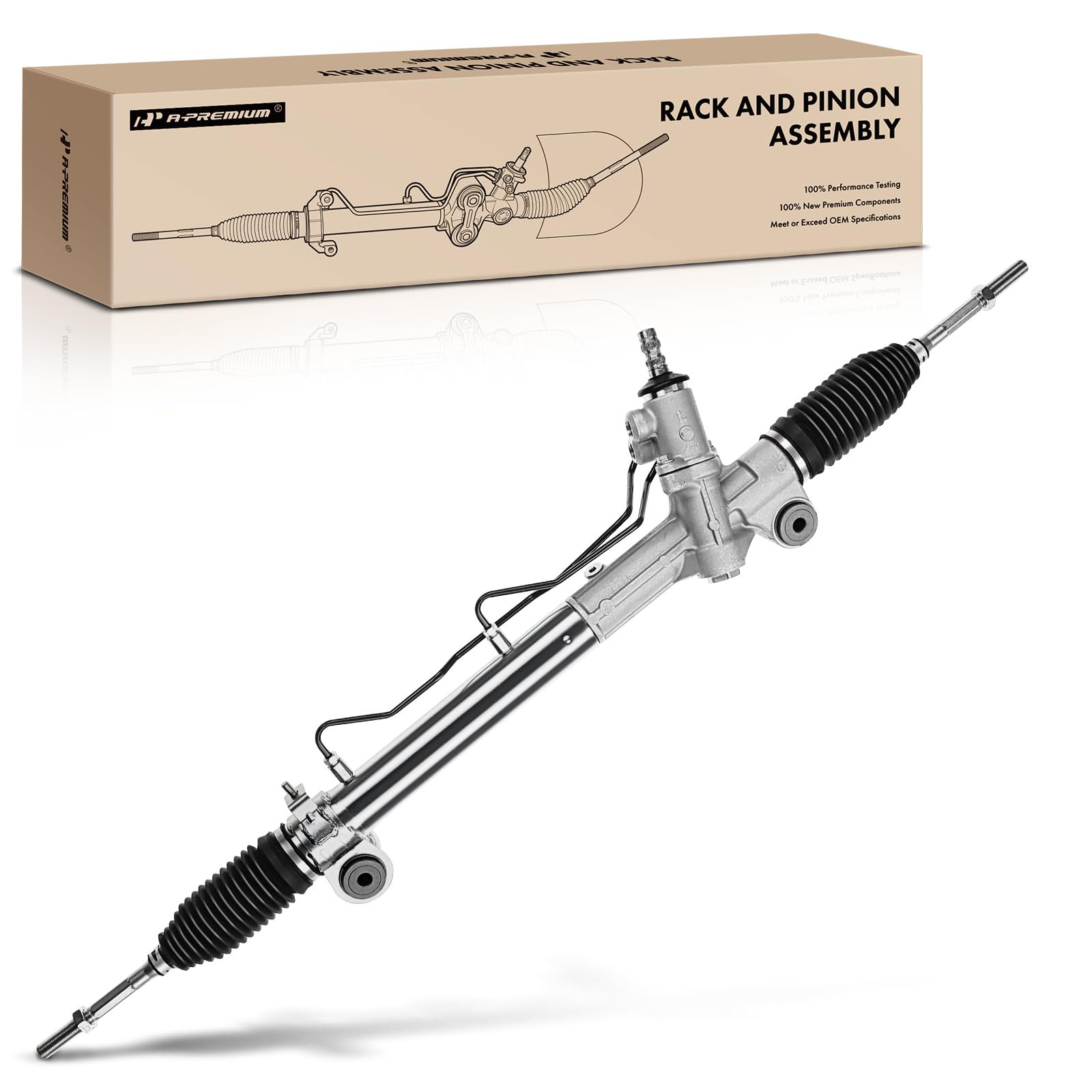 A-Premium - Hydraulic Power Steering Rack and Pinion Compatible with ...