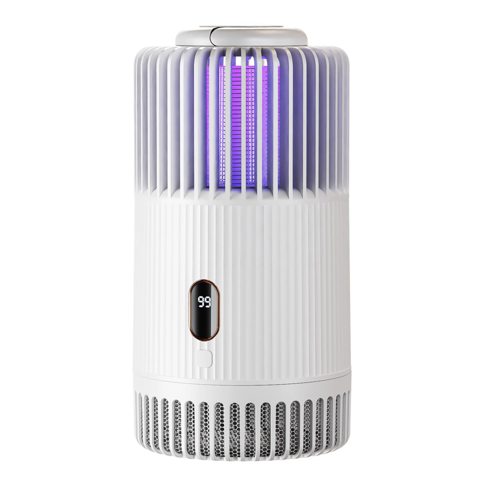 Qualitell Electric Fly Traps Indoor Outdoor - Cordless Bug Zapper W/Bug ...