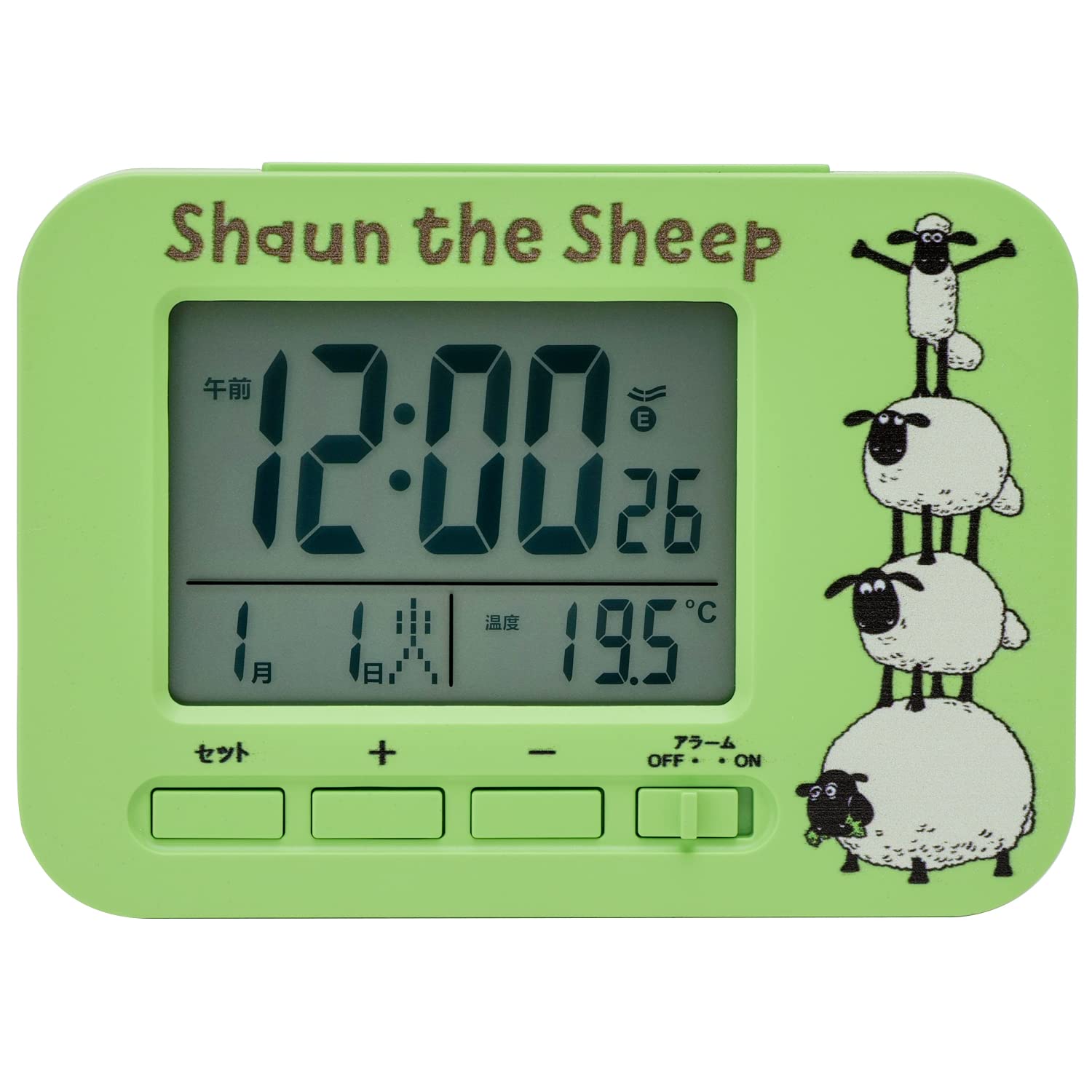 Mua ALIAS AC21010SS Shaun the Sheep Alarm Clock Radio Digital Backlight ...