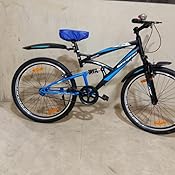 Buy Hero RX1 26T Single Speed Mountain Bike (Black/Blue) Online at Low ...