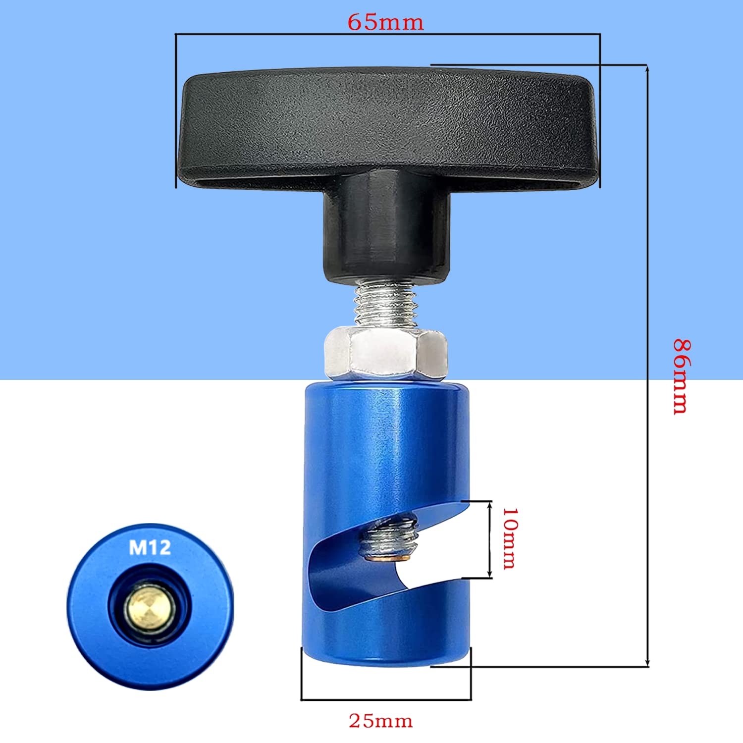 Mua ZKTOOL 2PC Lift Support Clamp with Brass Core Protection, 2-in-1 ...