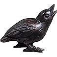 Amazon.com: NACH Cast Iron Baby Crow Statue, Raven Garden Statues, Crow ...