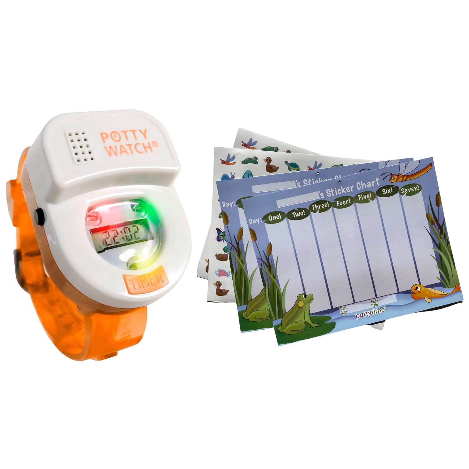 Mua Potty Watch with Training Sticker Chart - Potty Reminder Watch and ...