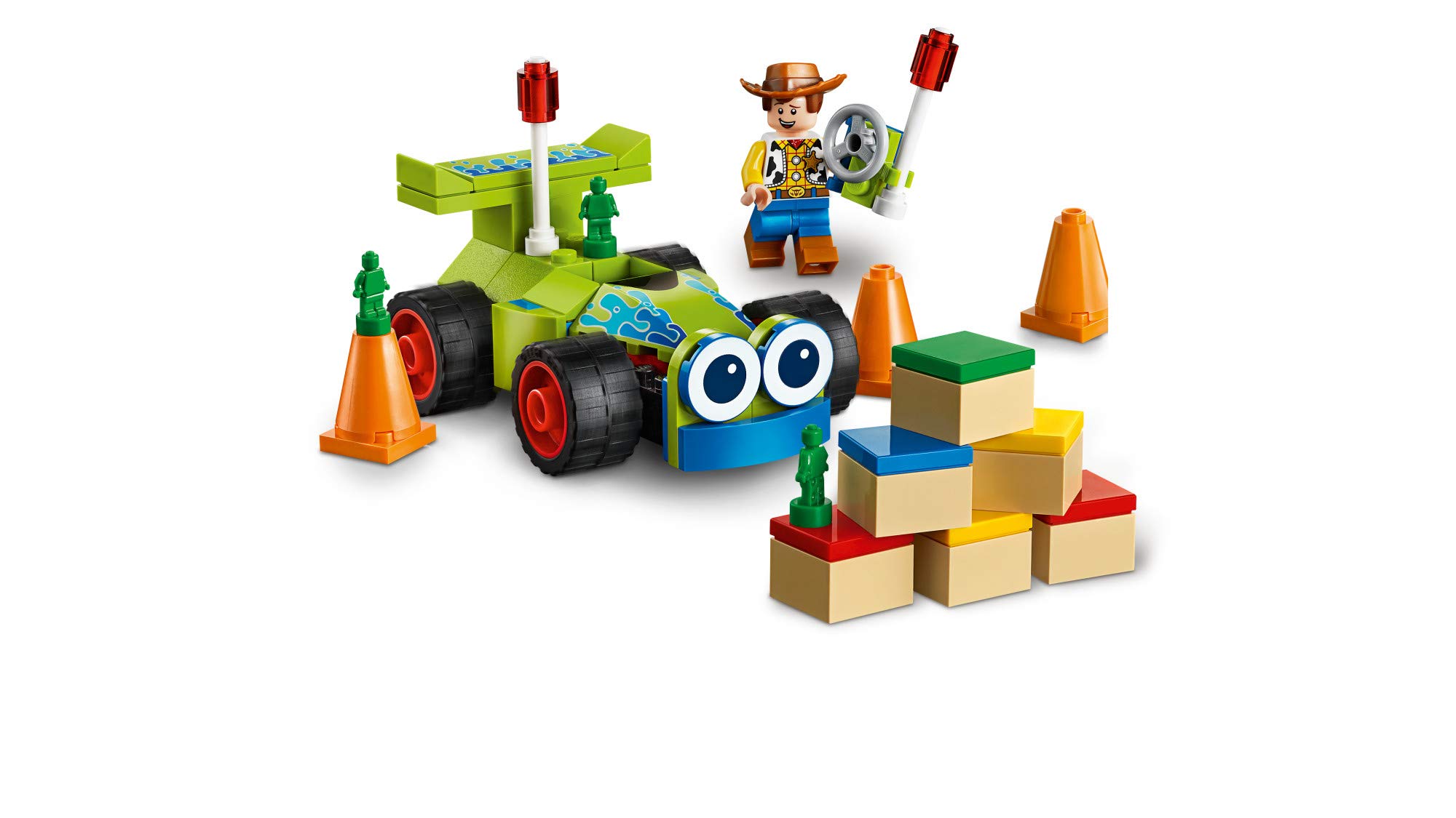 LEGO Disney Pixar’s Toy Story 4 Woody & RC 10766 Building Kit (69 ...