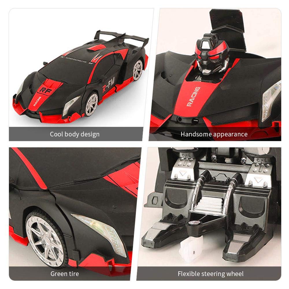 Luz y Música Hamkaw RC Transformer Car,Teledirigido transformable en ...