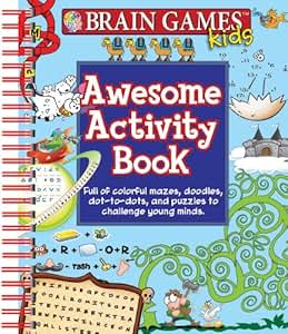 Amazon.com: Brain Games Kids Awesome Activity Book (9781450830577): Books