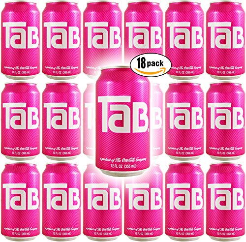 TaB Diet Cola Soda, 12oz Can (Pack of 18, Total of 216 Oz) | Pricepulse