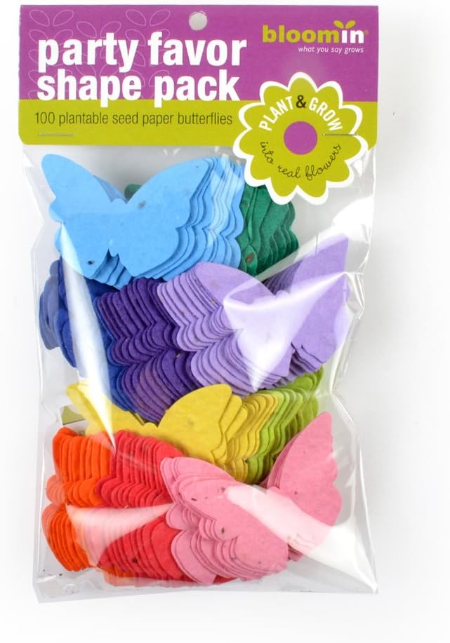 Bloomin Seed Paper Shapes Packs – Butterfly Shapes – 100 Shapes per ...