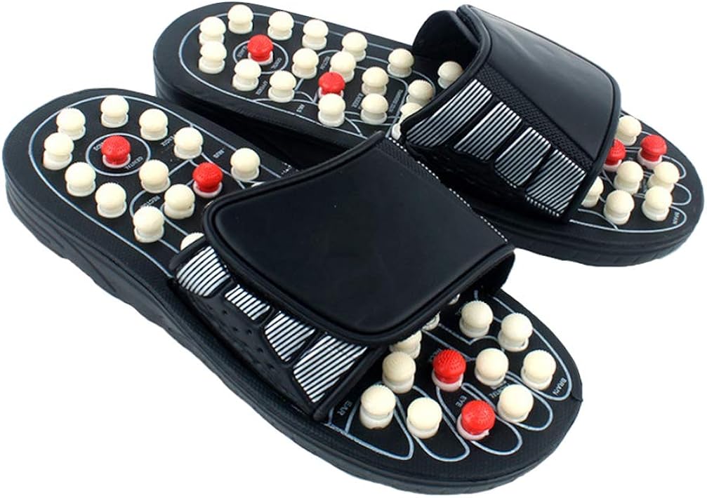 Healifty Acupressure Reflexology Slippers Foot Massage Shoes Pain ...
