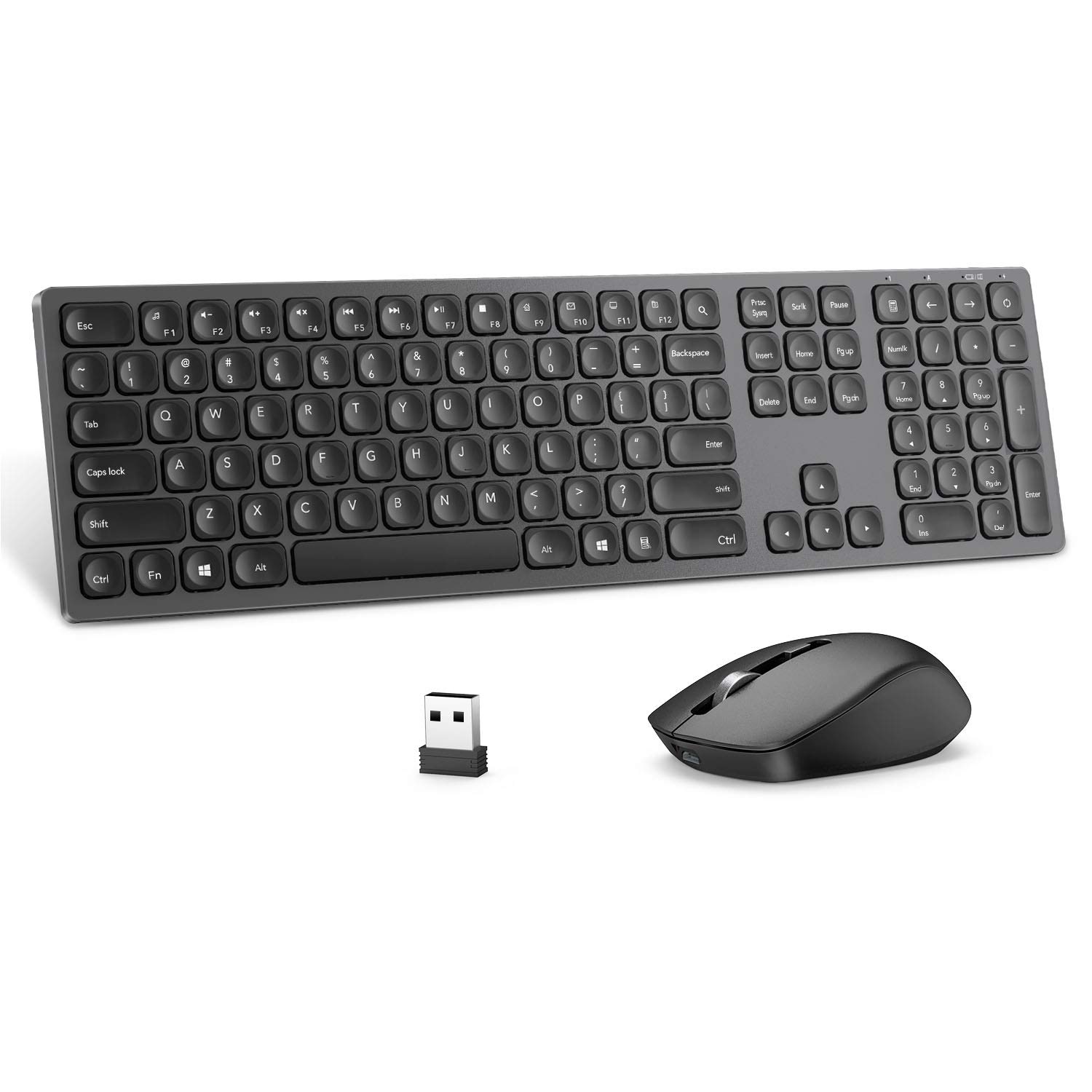 Mua Rechargeable Wireless Keyboard Mouse Combo, seenda Ultra Quiet Full ...