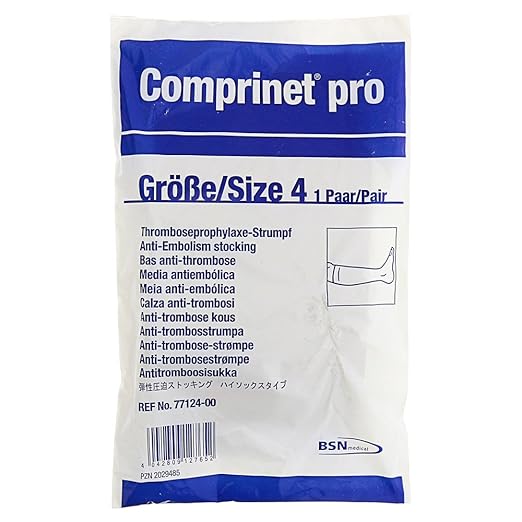 Comprinet pro knielang,med. Thromboseprophylaxe-Strumpf, Gr. 4: Amazon ...