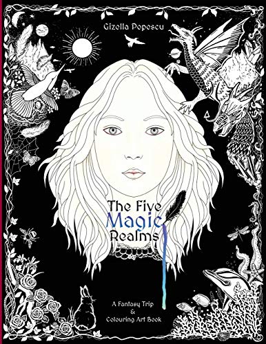Amazon.com: The Five Magic Realms: A Fantasy Trip & Colouring Art Book ...