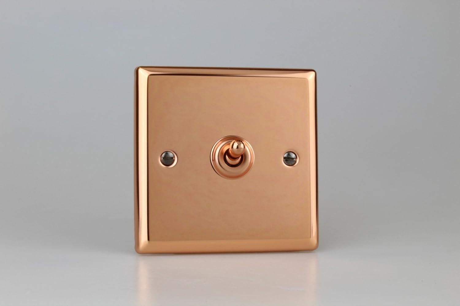 Varilight Urban Polished Copper 1 Gang 2-Way 10 Amp Toggle Switch ...